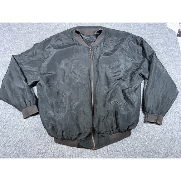 Robert Graham | Jackets & Coats | Vintage Robert Stock Silk Bomber ...